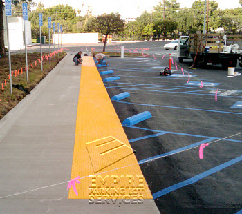 ADA Truncated Domes Installed for Local Los Angeles Business