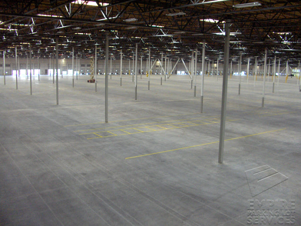 Warehouse Floor Striping in San Bernardino
