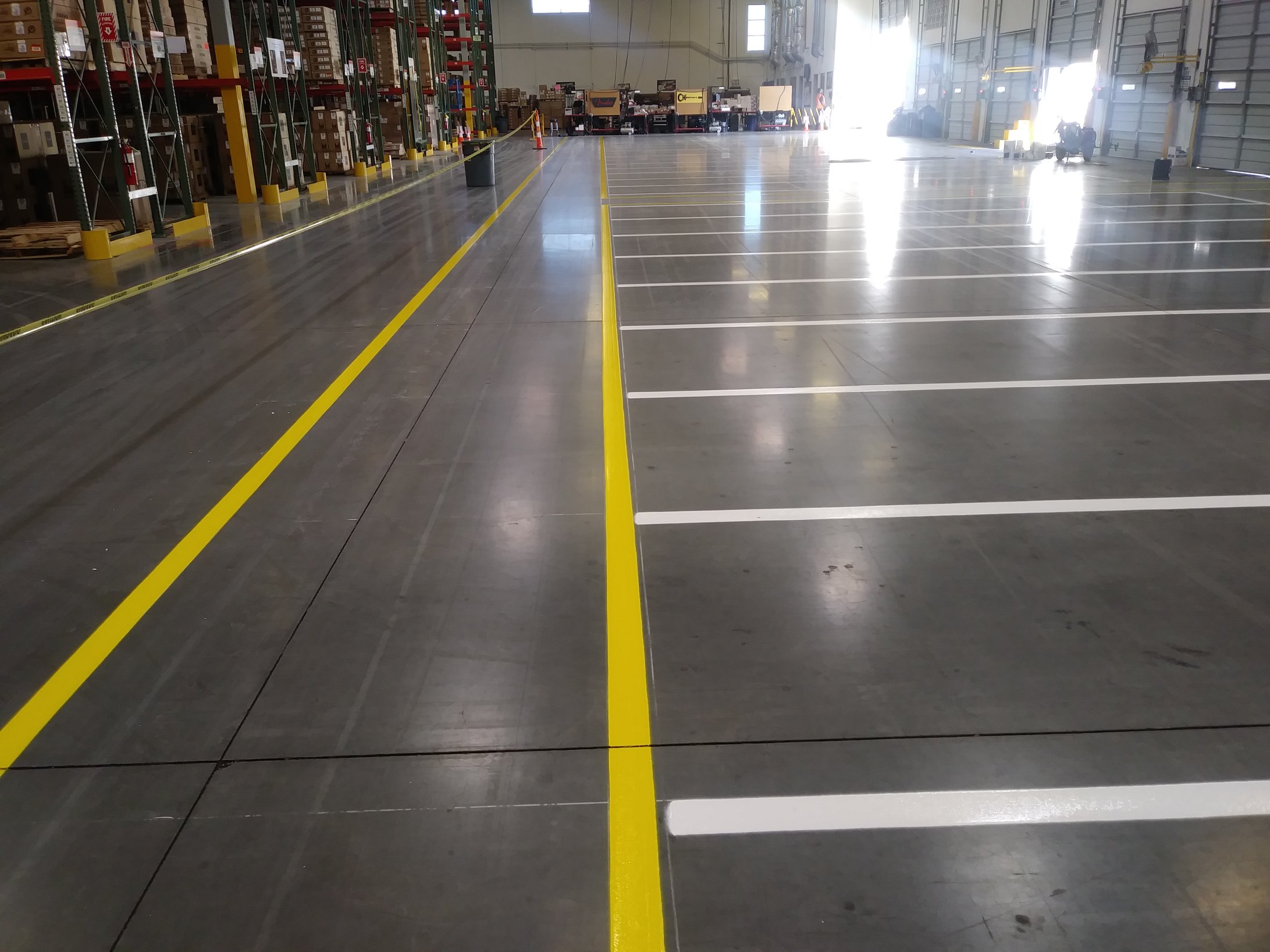 Why is Warehouse Striping Important?