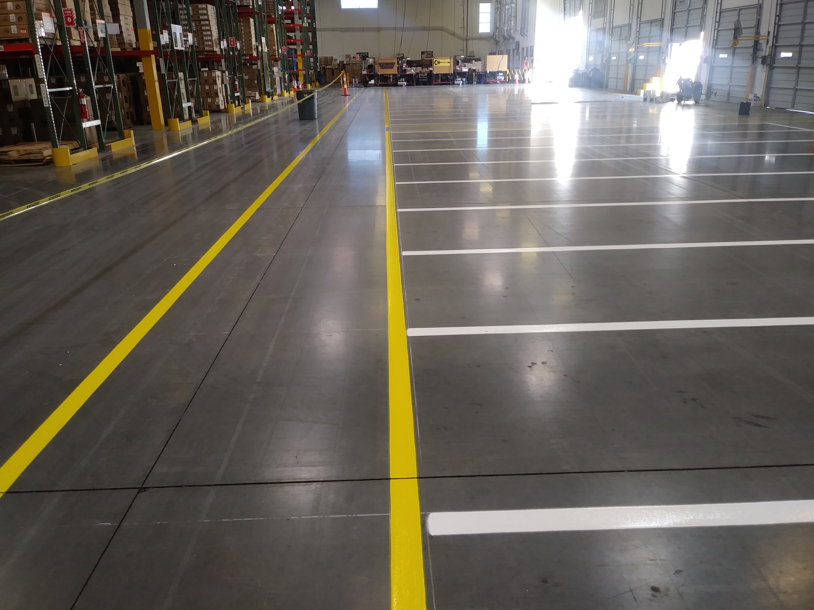 Why is Warehouse Striping Important?