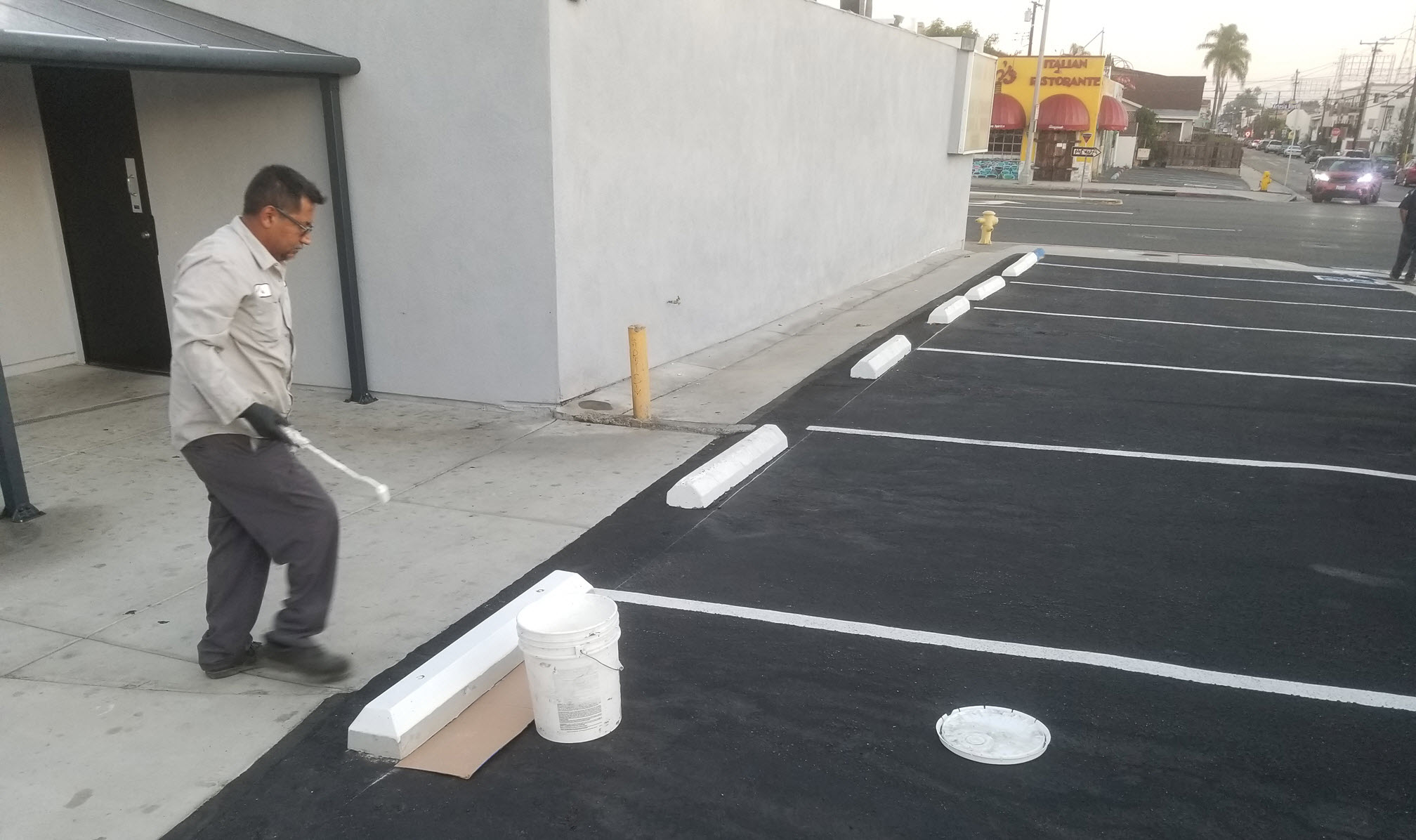 Concrete Wheel Stops vs. Rubber Wheel Stops