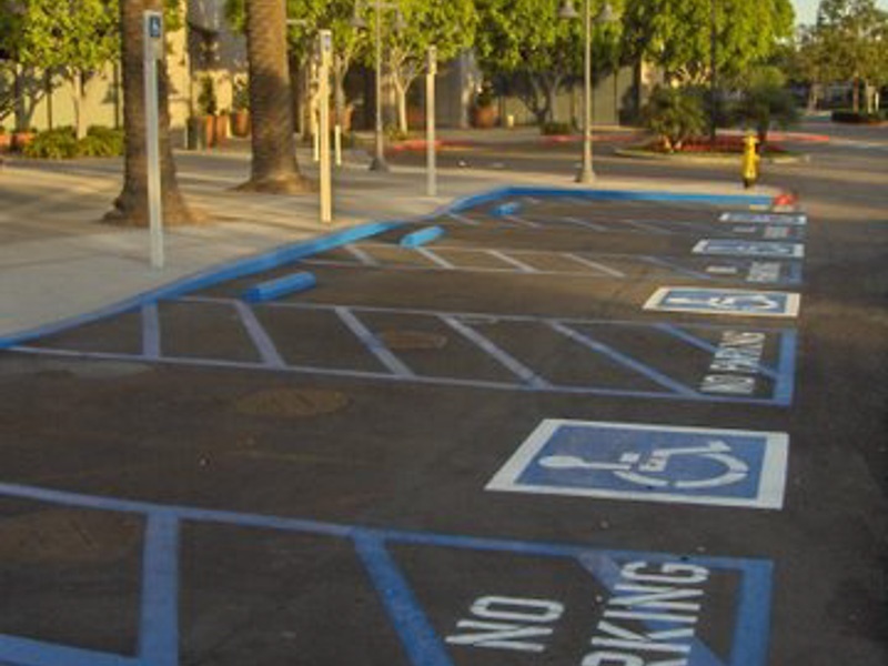 Parking Lot Striping & Line Striping Services - Southern California