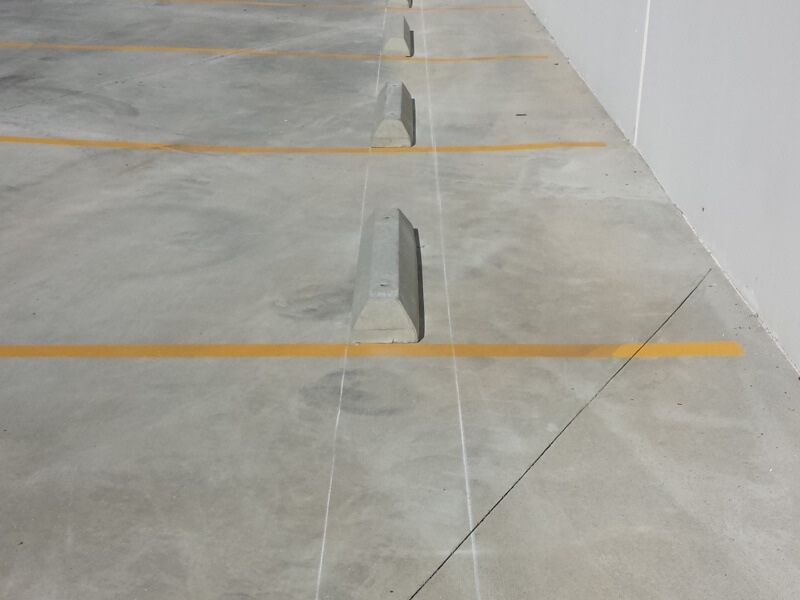 Rubber & Concrete Wheel Stop & Parking Block Installation - California